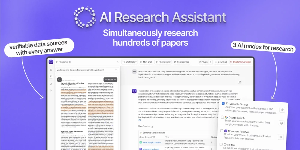 Logically.app (formerly Afforai) | Everything you need to write a kick-ass paper, in one place.