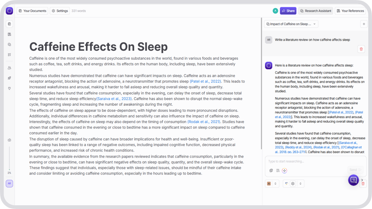 Logically.app (formerly Afforai) | Everything you need to write a kick-ass paper, in one place.
