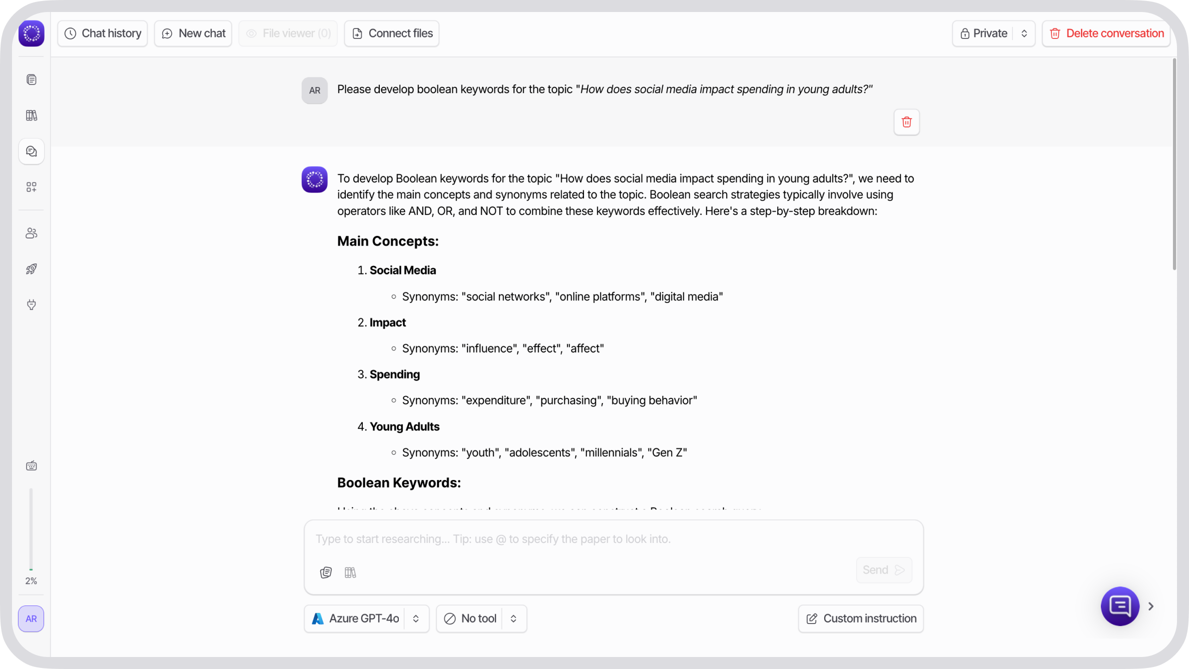 Logically.app (formerly Afforai) | Everything you need to write a kick-ass paper, in one place.